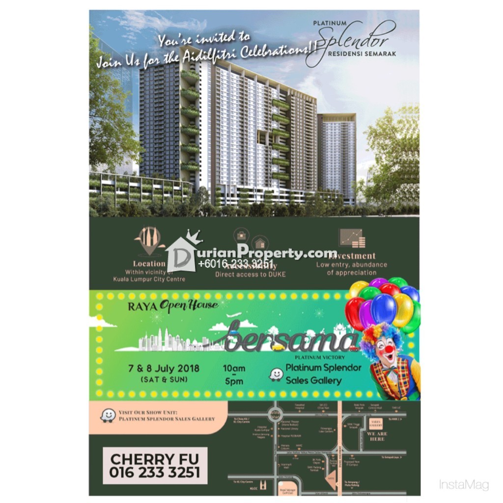 Condo For Sale at Platinum Splendor