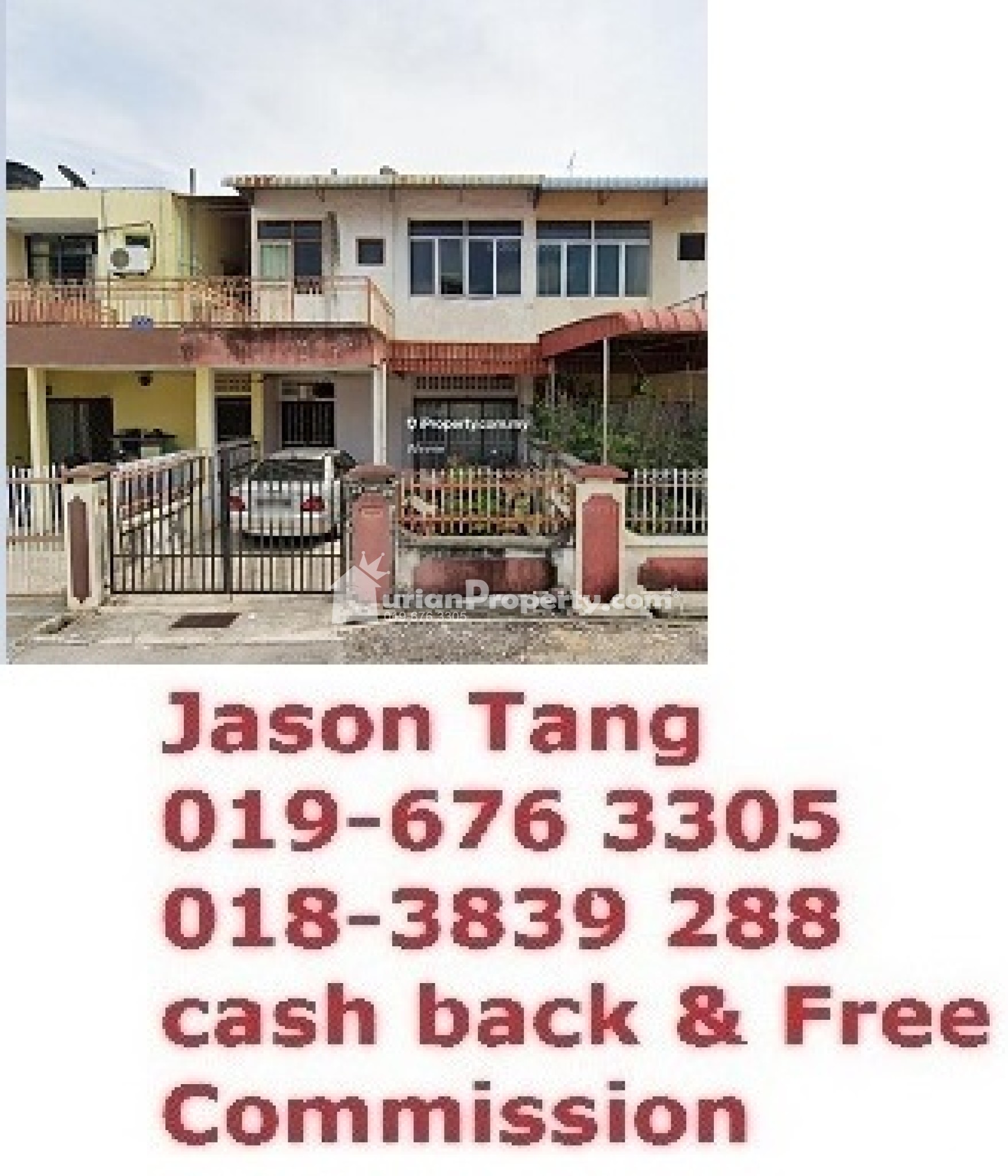 Terrace House For Auction at Taman Riang